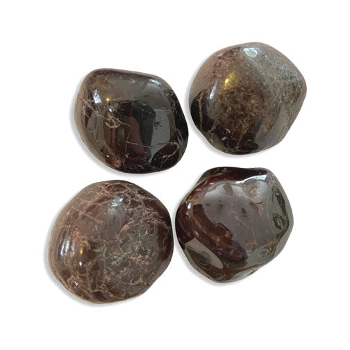 Garnet Tumbled Stone | Cast of Stones