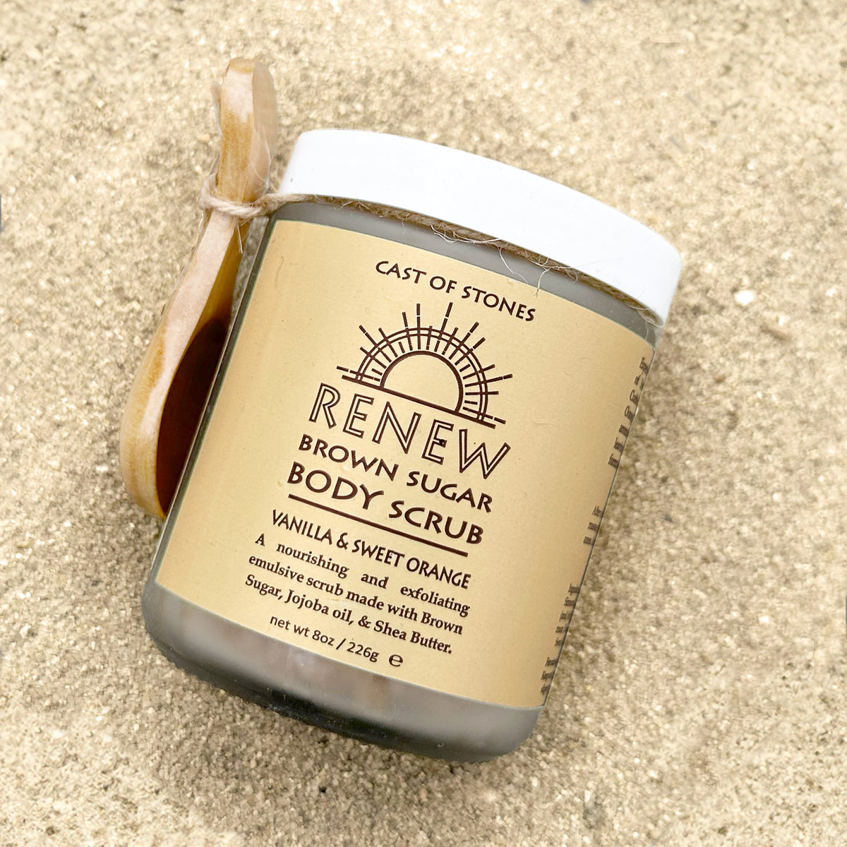 Renew - Brown Sugar Body Scrub | Cast of Stones